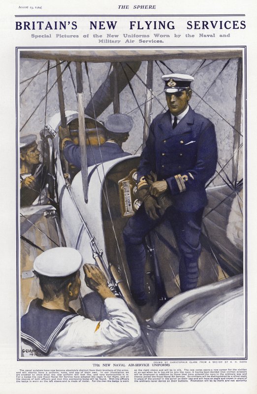 New Uniforms of the British Royal Naval Air Service, 1914